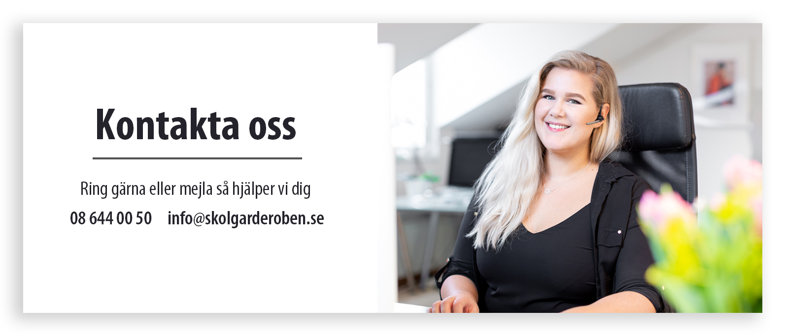 Kontakta oss - SKOLGARDEROBEN SVERIGE AB